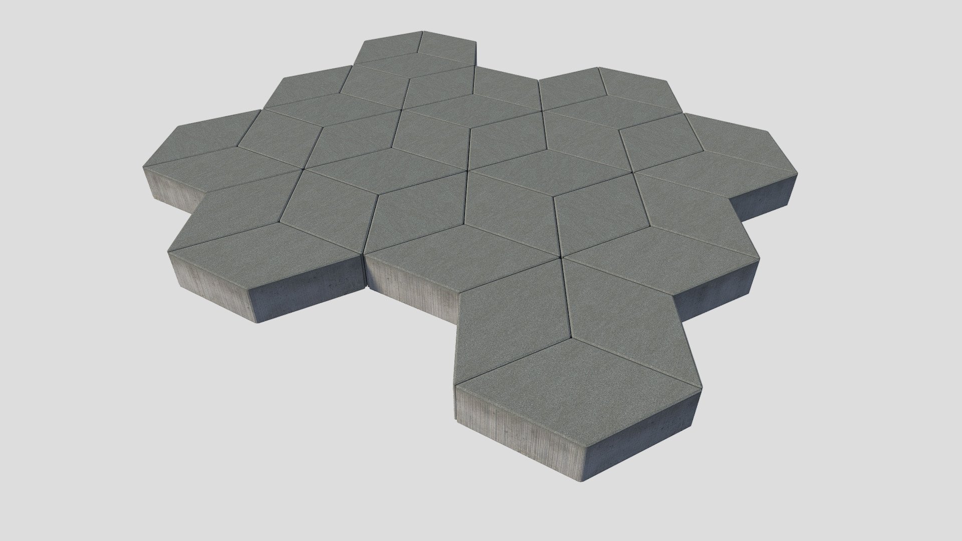 Romb_seriy_ - 3D model by 3dARP63 [c5b91e9] - Sketchfab