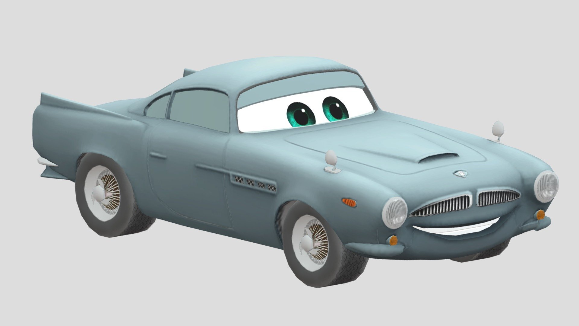 Cars Fast As Lightning - Finn - Download Free 3D model by SMF Features ...