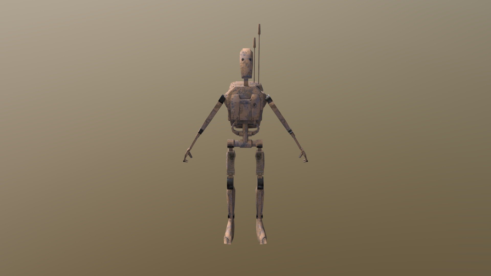 Droid - Download Free 3D model by Khilobok_egor [c5bbb41] - Sketchfab