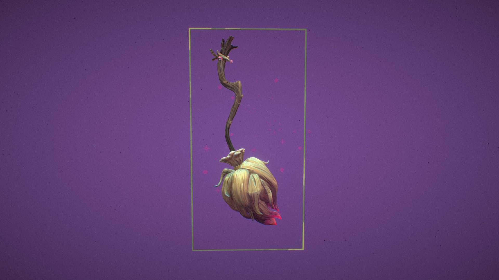 Magical BroomStick for ZugZugChallenge - 3D model by Menelween [c5bce07 ...