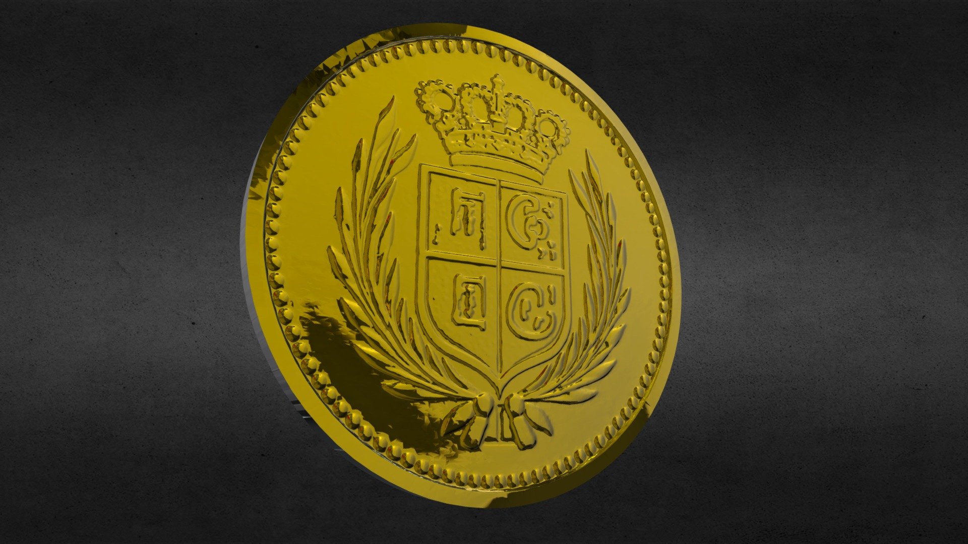 original Coin - Download Free 3D model by MasChannel [c5bd38b] - Sketchfab