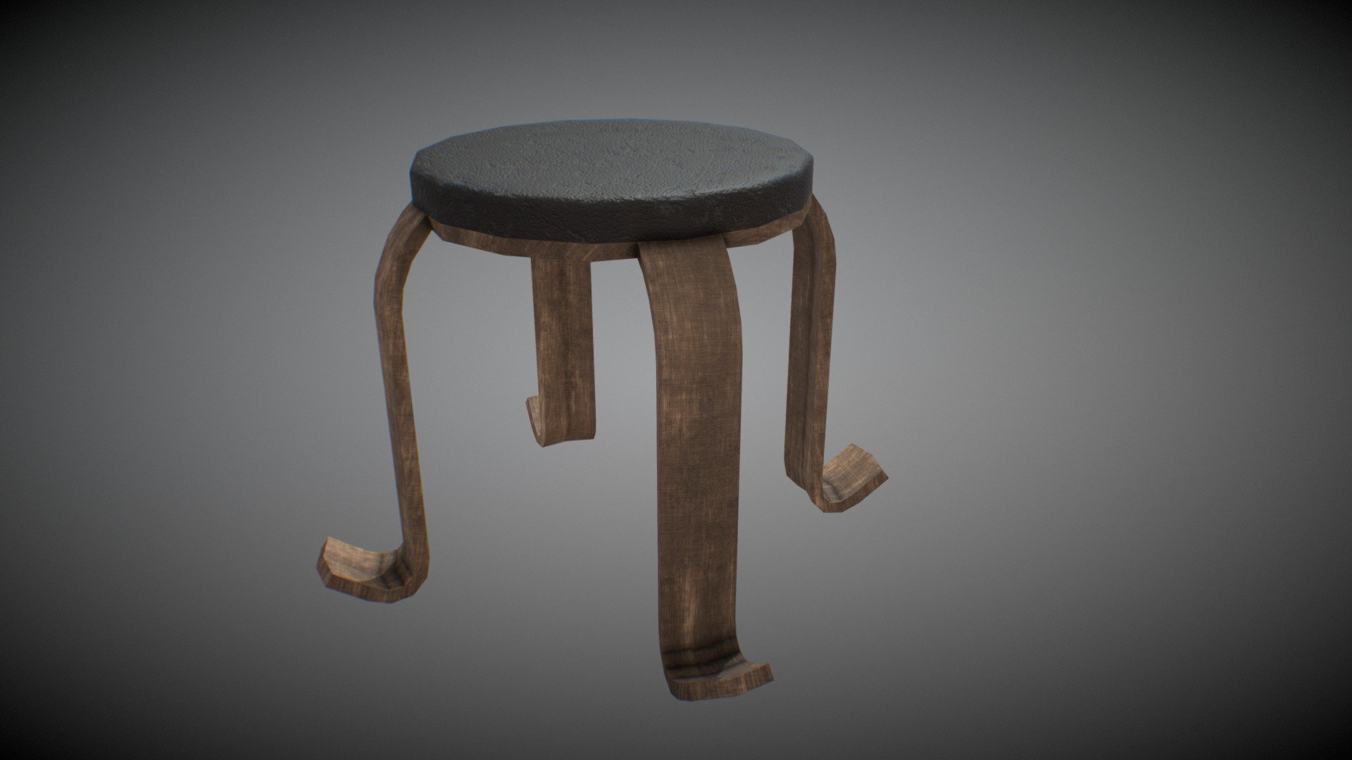 stool - 3D model by Garry (@fatglist) [c5bddda] - Sketchfab