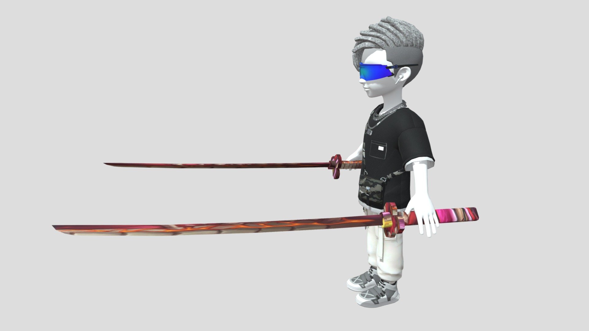 Zepeto Item 3D Model Unity Prefab FBX - 3D model by hansword [c5be0b5 ...