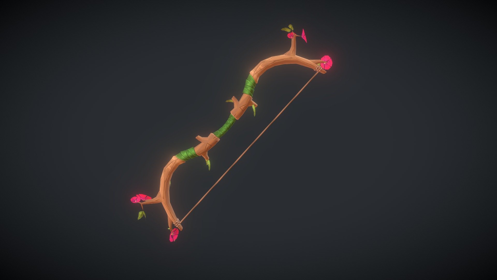 Legendary Nature Bow - Silva - 3D model by Graham (@graham3d) [c5bf05f ...