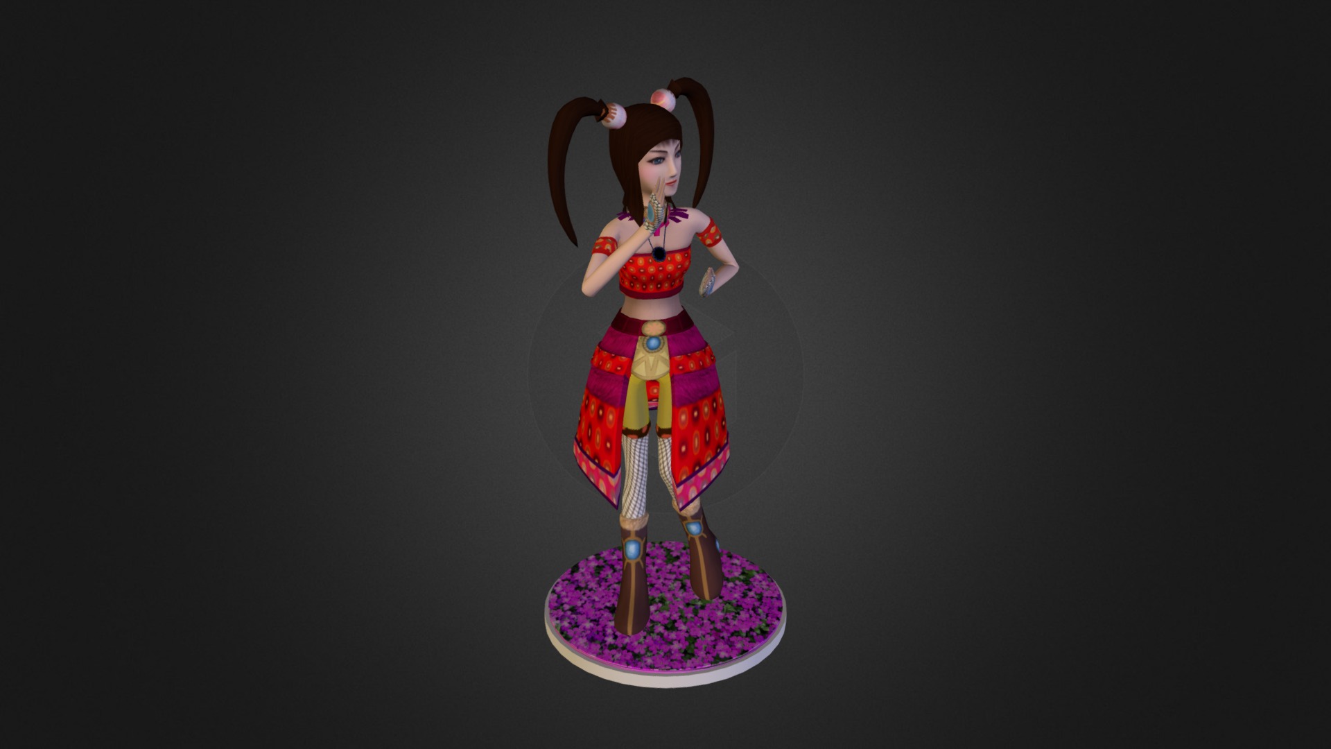 Chibi Character - 3D model by 3DCloud.company (@3dcloud) [c5bf37b ...