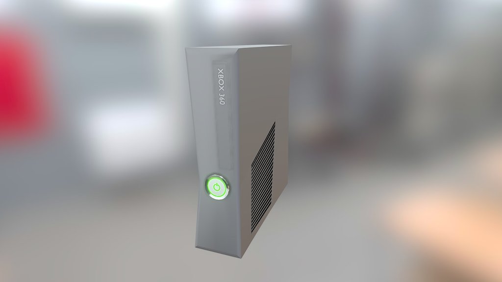Xbox 360 - White - 3D model by Decoder_pr0 [c5bf5c6] - Sketchfab