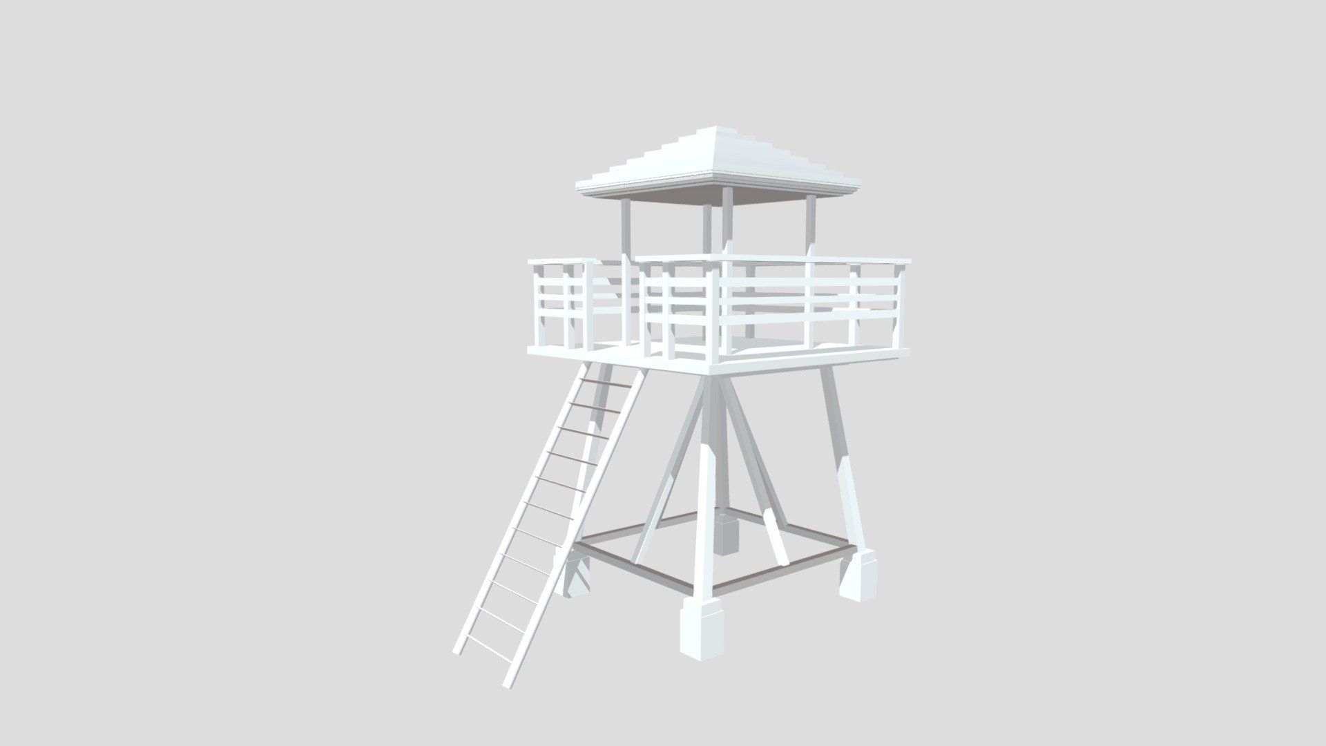 Watch Tower-PUBG/BGMI - Download Free 3D model by Vikas Animates ...