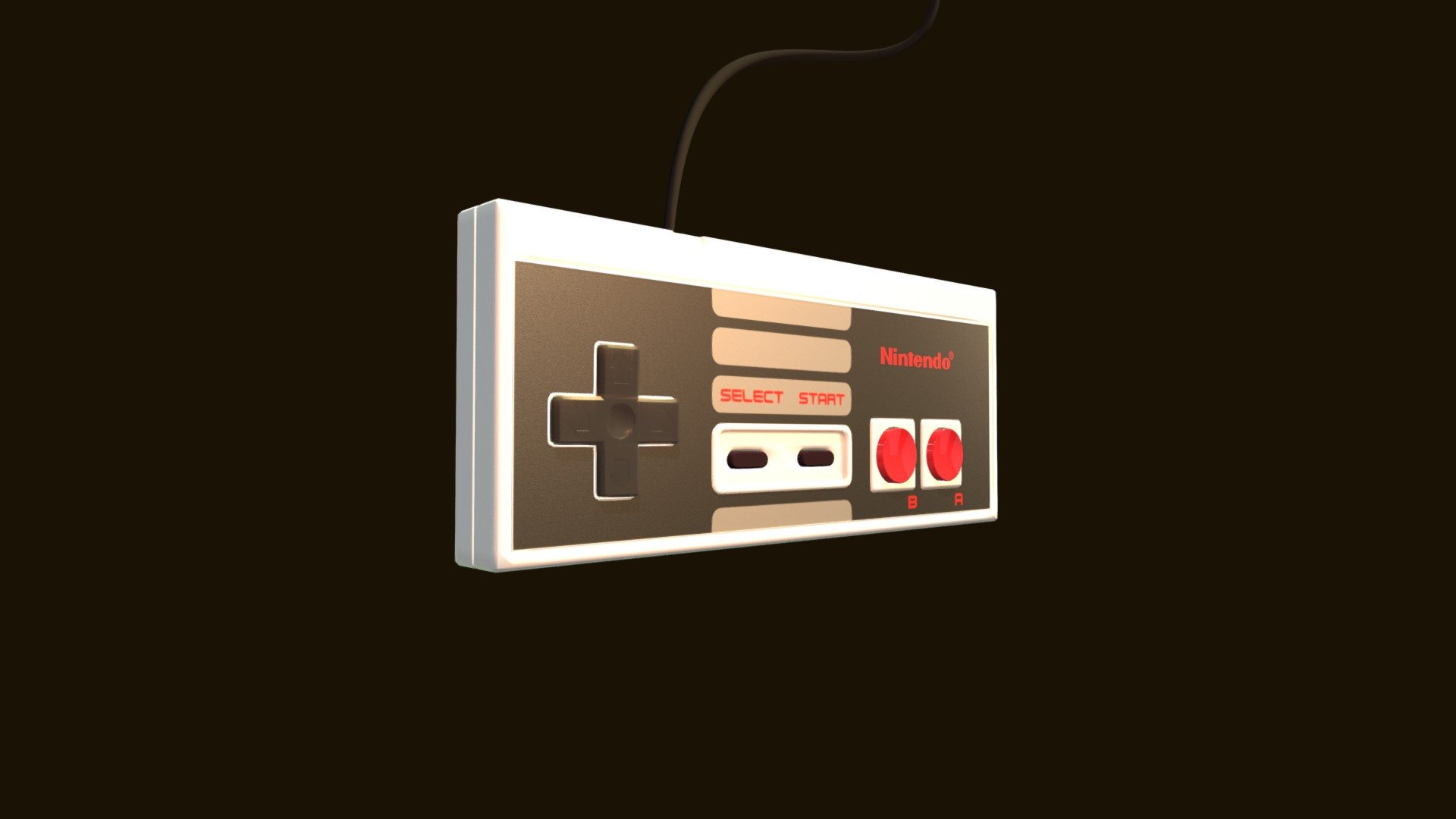 NES Controller - Download Free 3D model by Daytoniano (@theDaytoniano ...