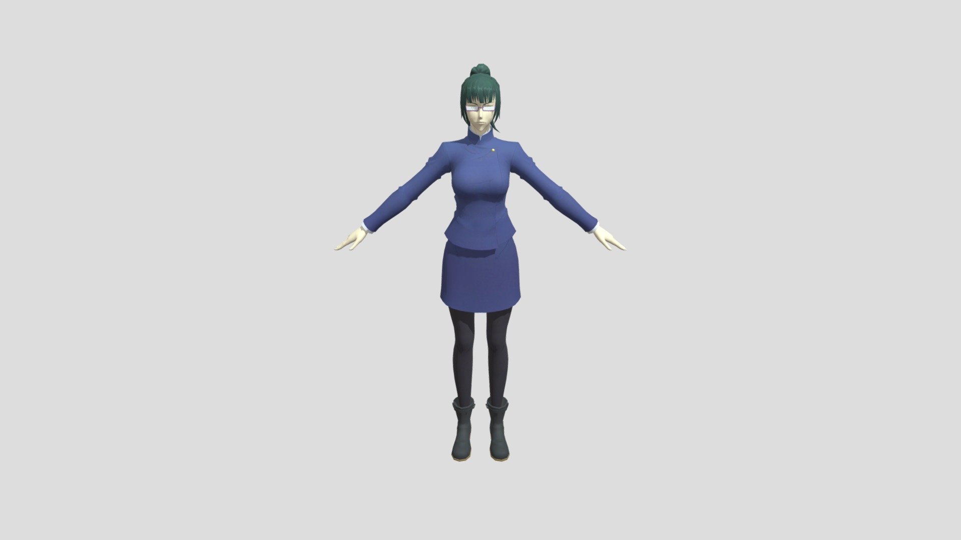 Jujutsu Kaisen - Maki Zenin - Download Free 3D model by Scorpion4241 ...