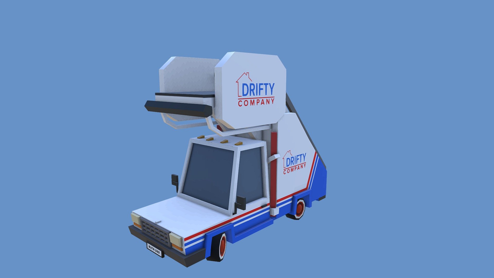 Stair car - 3D model by Laurens Van Roosendael (@junkfreak) [c5c5aa0 ...