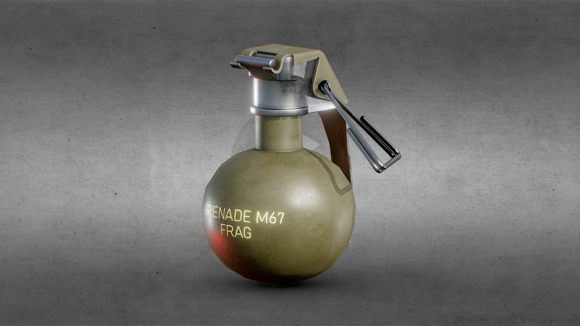 M67 Grenade PBR - Buy Royalty Free 3D model by Kasit Studio (@kasit) [c5c5ce5] - Sketchfab Store
