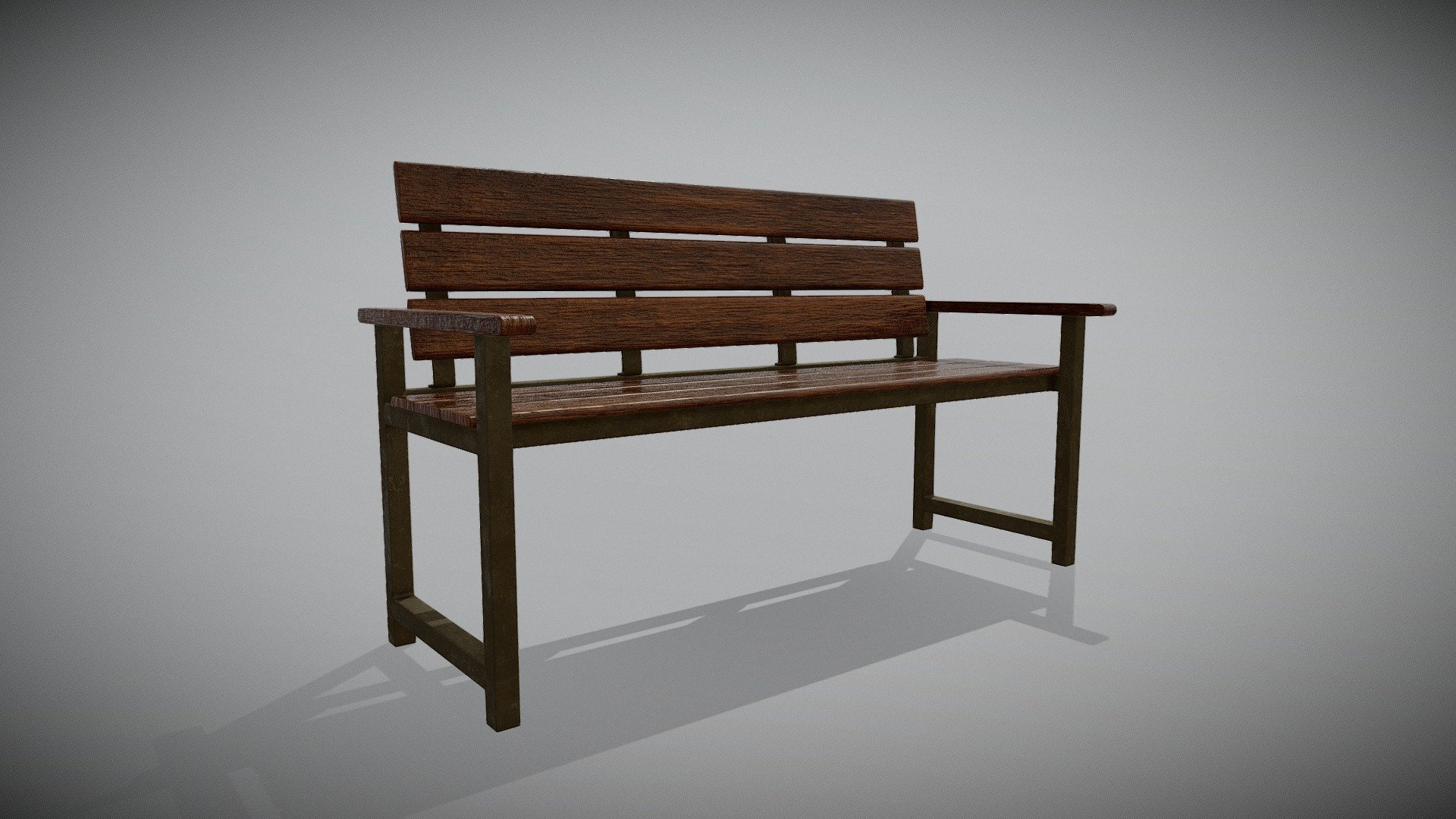THE GARDENERS BENCH - 3D model by aerobird98 [c5c62e9] - Sketchfab