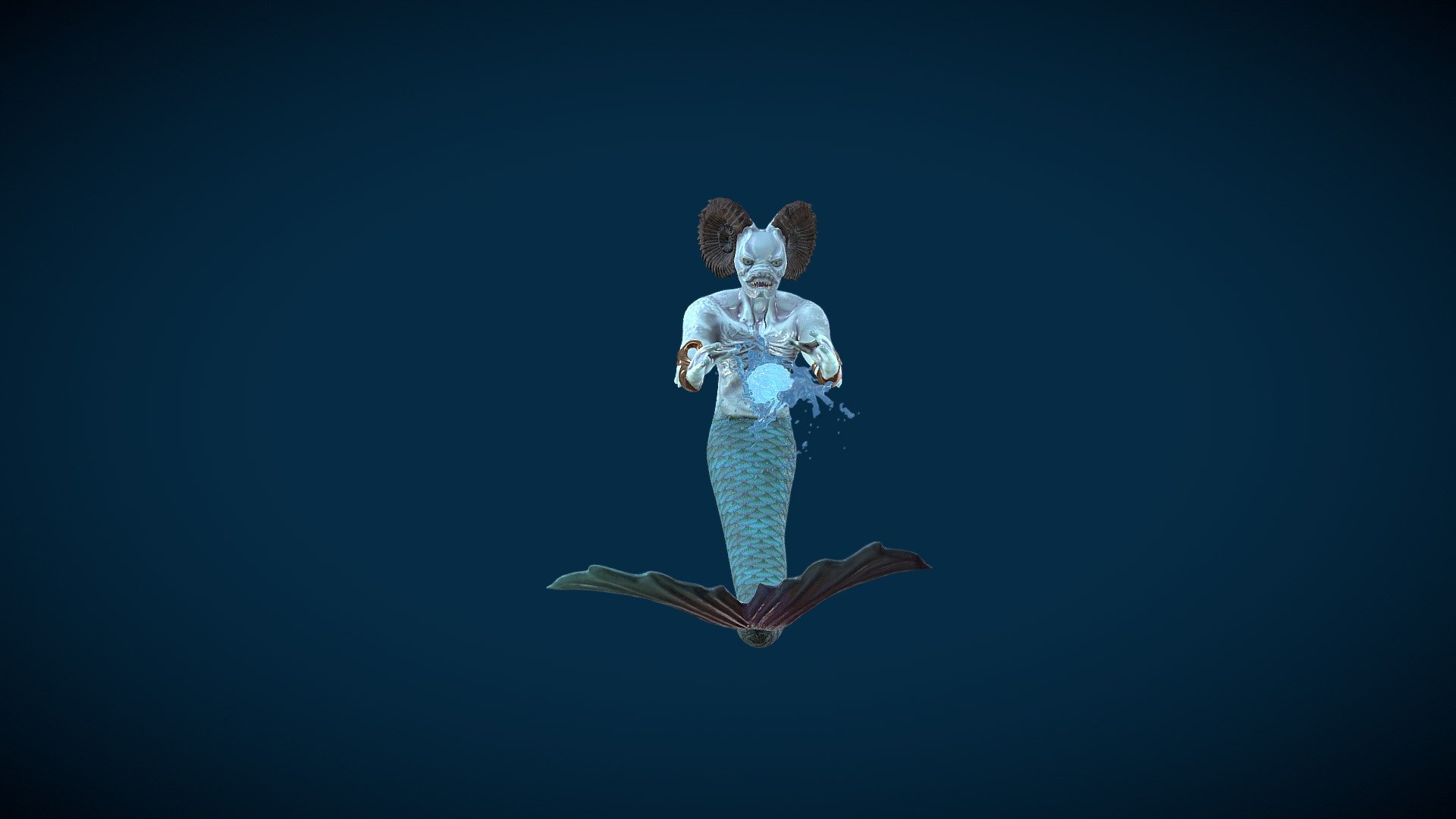Water Elemental - 3D model by IlonaNorth [c5c6e00] - Sketchfab
