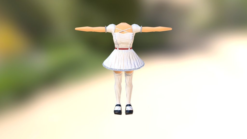Weeaboo Dress 6 - 3D model by jacobhinds [c5c83cd] - Sketchfab