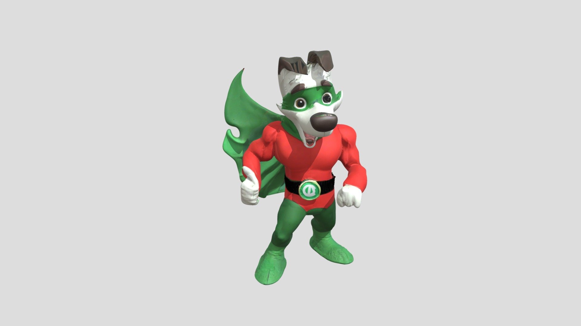 Super Pup Hero - 3D model by john.spb.ross [c5ca69d] - Sketchfab