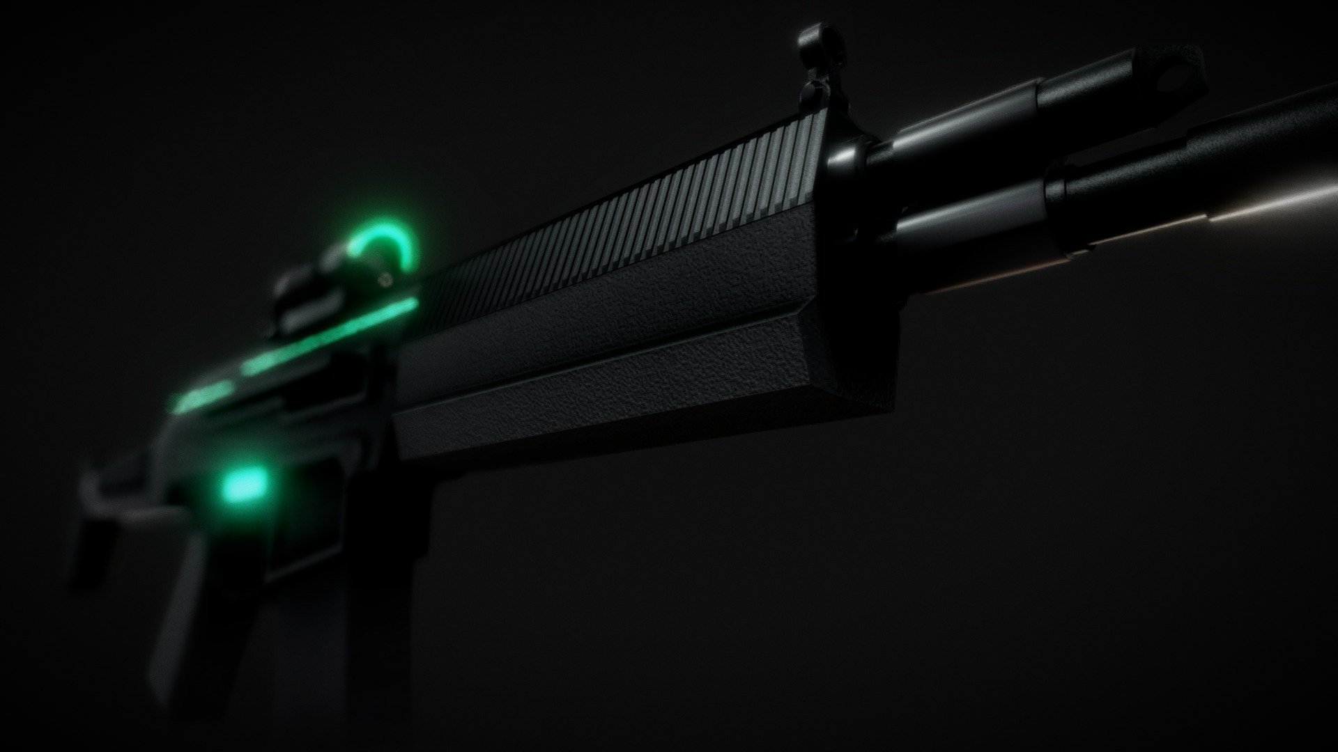 CyberGun - AVR - Download Free 3D model by Alex.Zov [c5cbc1b] - Sketchfab