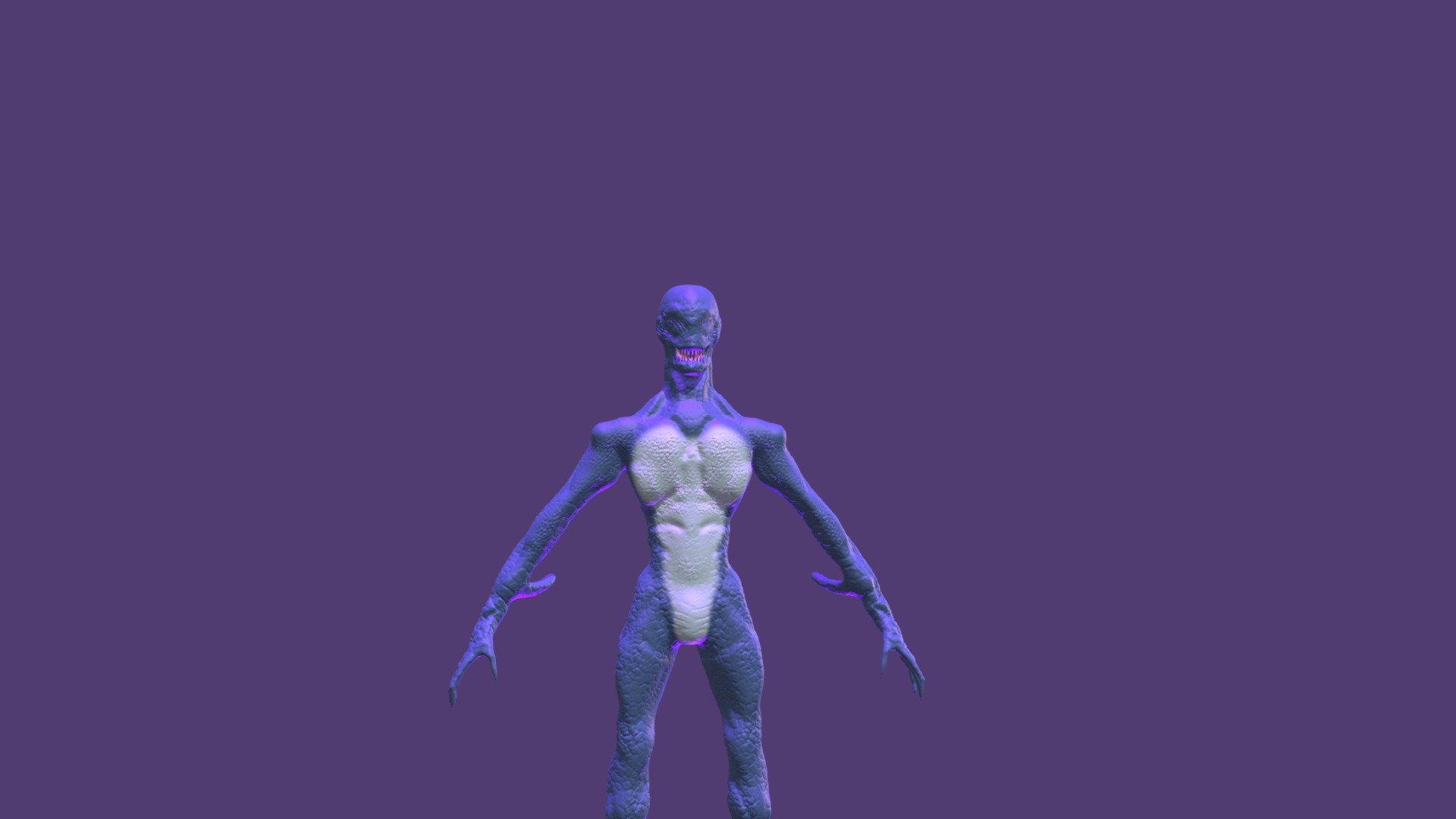 Alien Monster - 3D model by NDArt (@ldanzera) [c5cc59d] - Sketchfab
