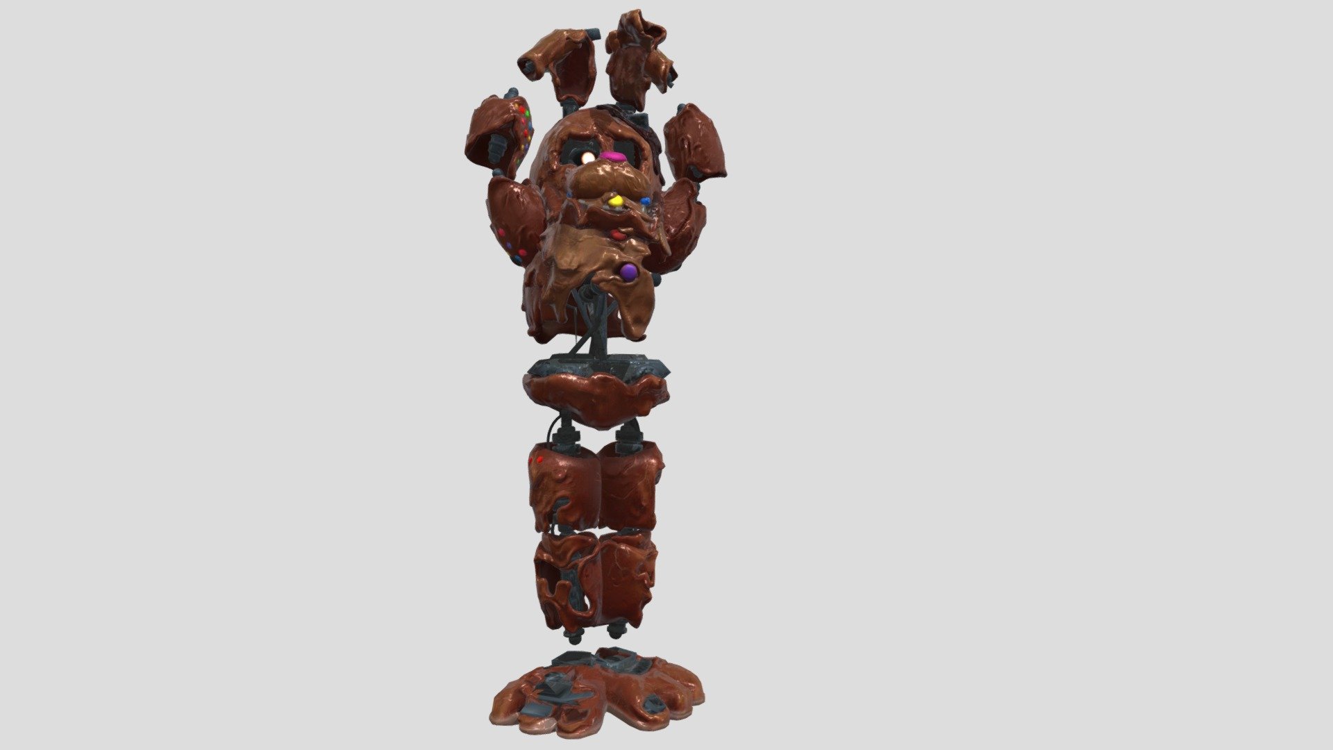 Melted Chocolate Bonnie - Download Free 3D model by OrangeSauceu ...