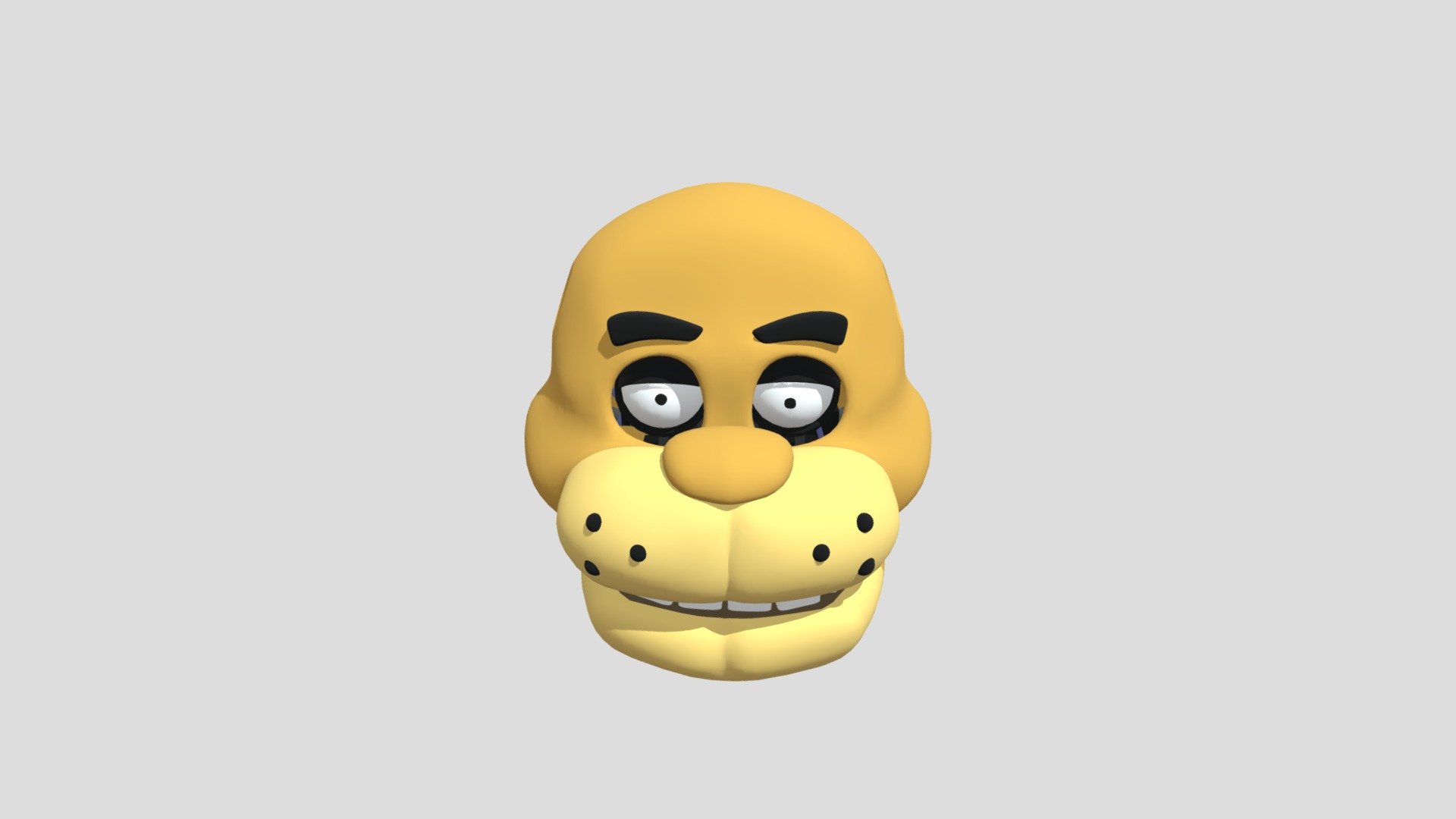 Freddy head - Download Free 3D model by Nacho1012 [c5cca9c] - Sketchfab