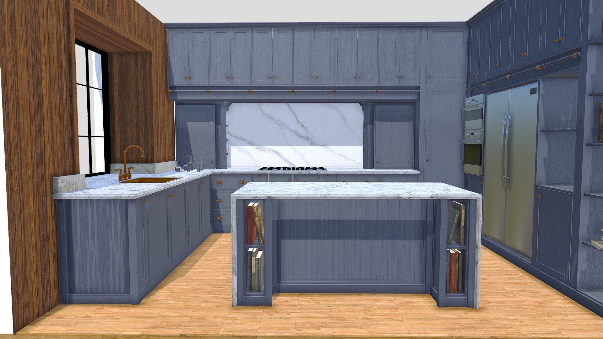 Kitchen Island - Buy Royalty Free 3D model by Inmersivo S.A.S ...