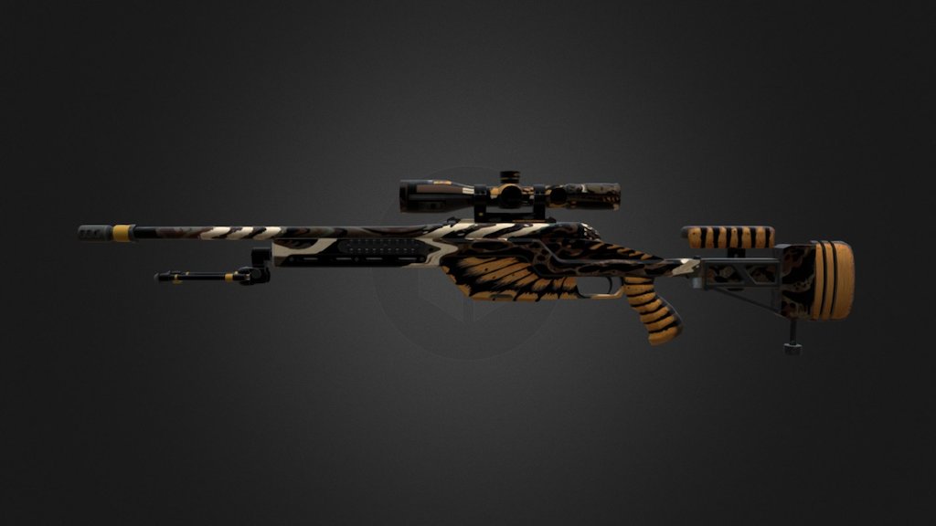 SSG 08 | Death's Head - 3D model by SkinsDB.com - CS2 (@csgoitems.pro ...