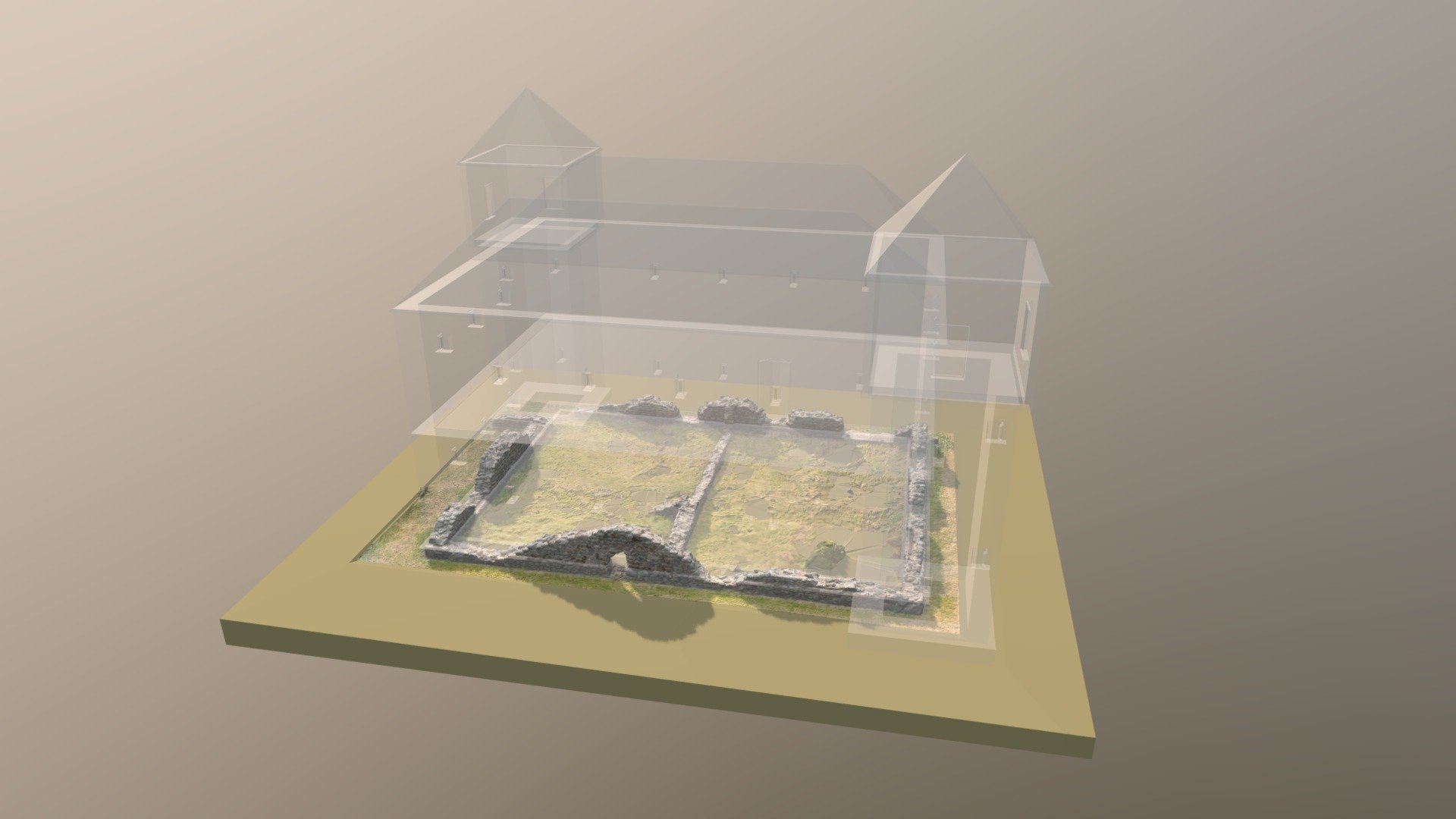 Paremata Barracks - 3D model by ReAnimate.xyz [c5d2843] - Sketchfab