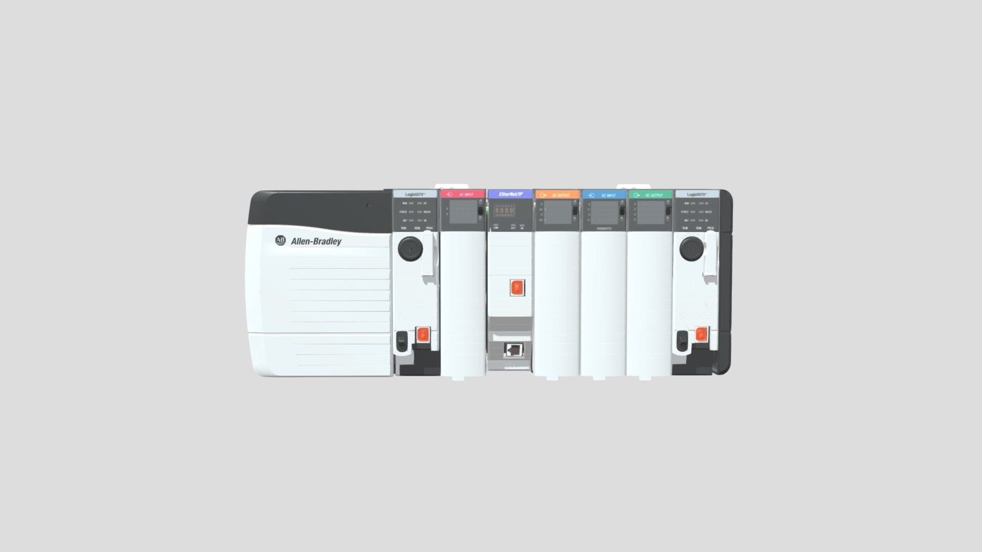 ControlLogix5570_V3 - 3D model by Aquent Studios at Rockwell Automation ...