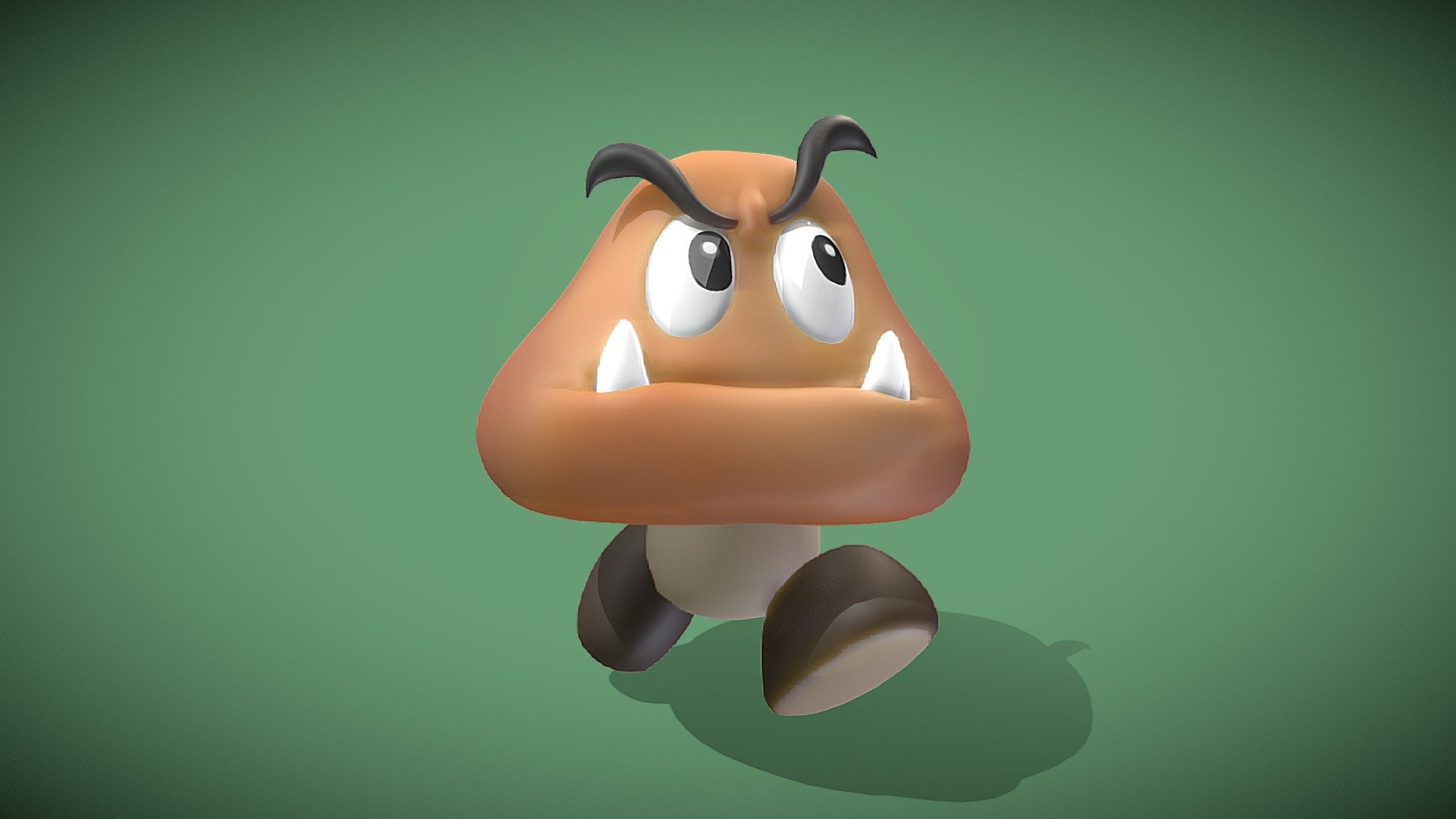 Goomba - 3D model by daviscazar [c5d4ca1] - Sketchfab
