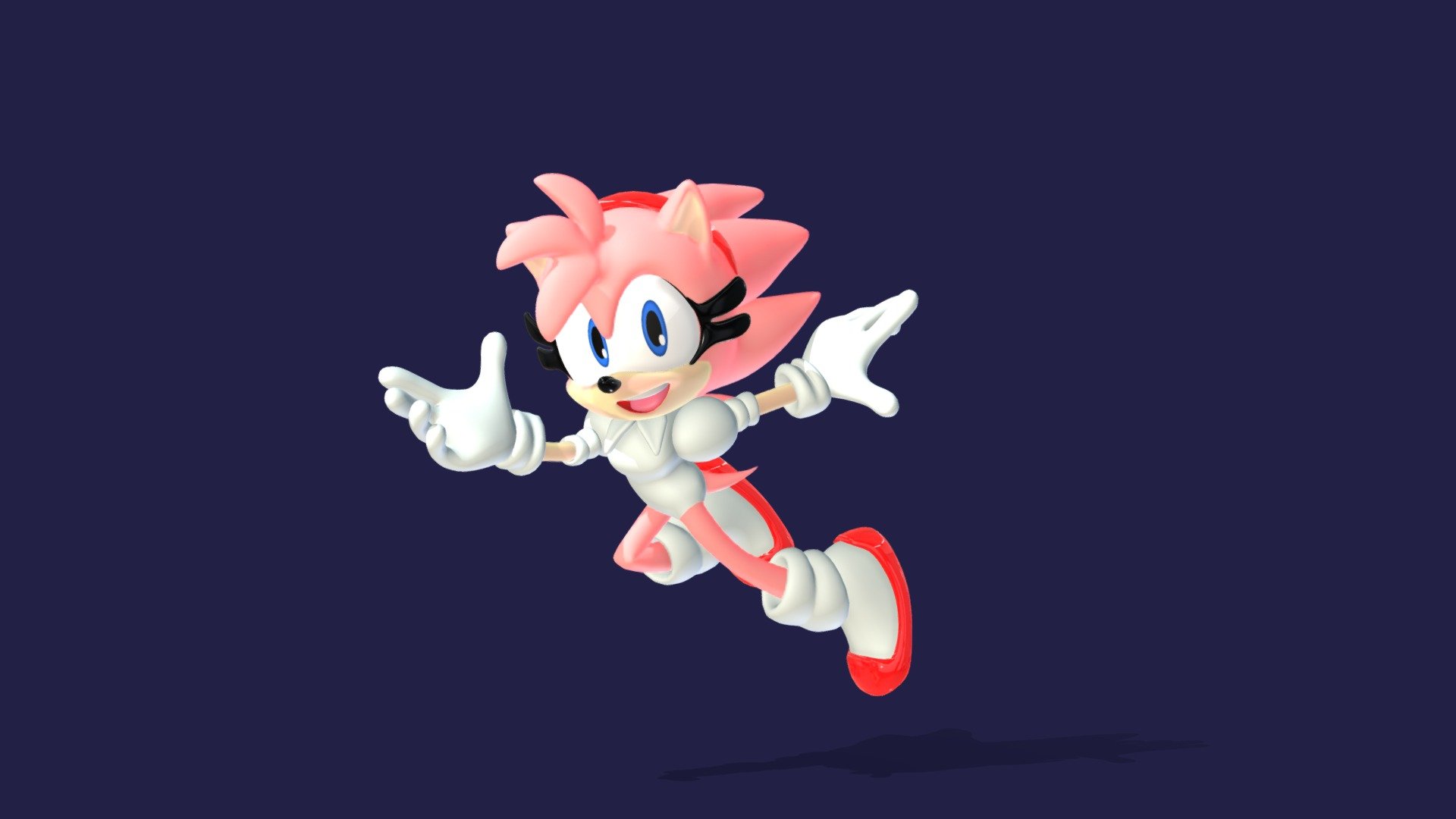 Rosy Pose 1 3d Model By Hadronus [c5d5049] Sketchfab