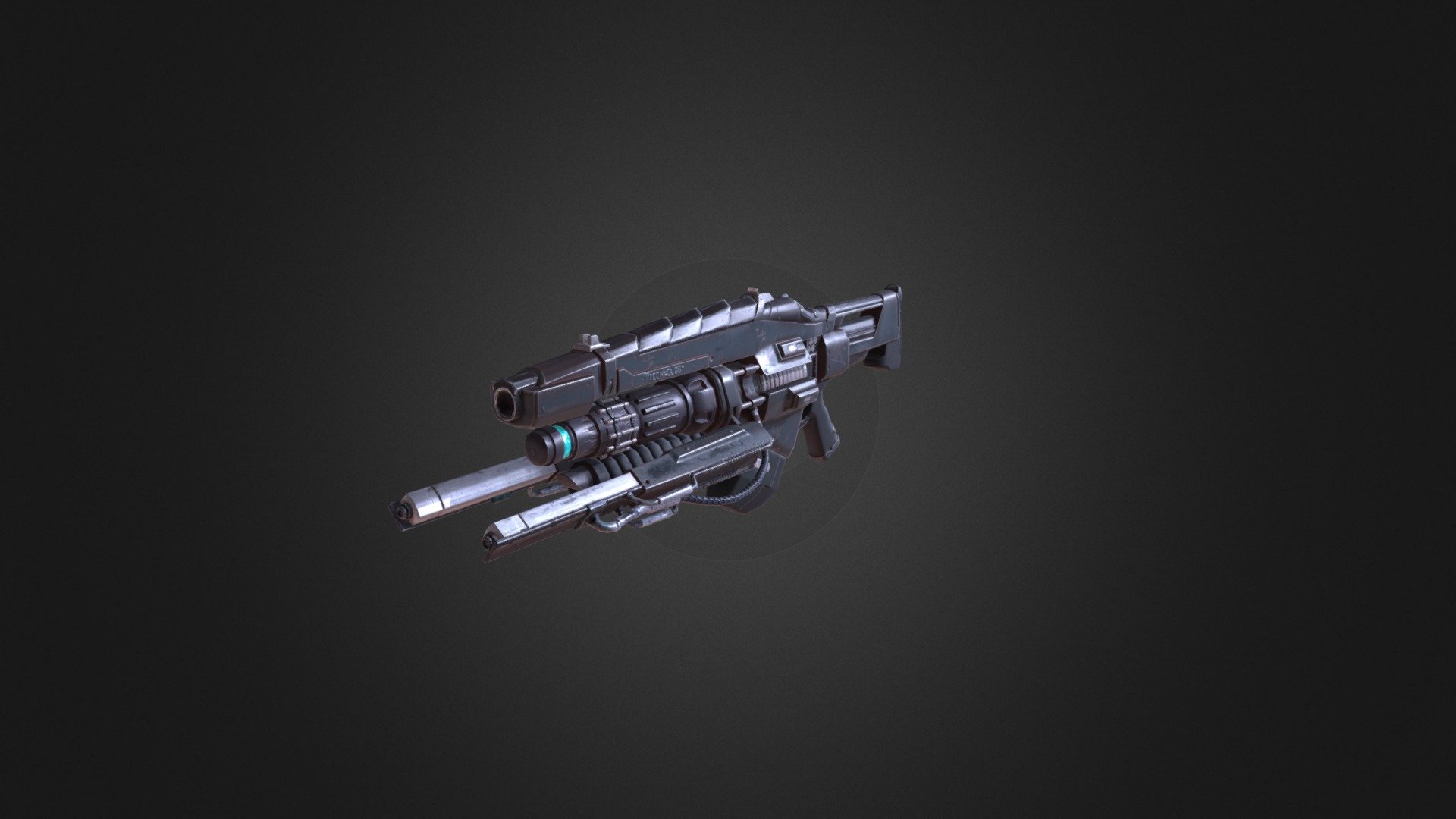 Science fiction gun - 3D model by R·Laittre (@Raitery) [c5d5700 ...