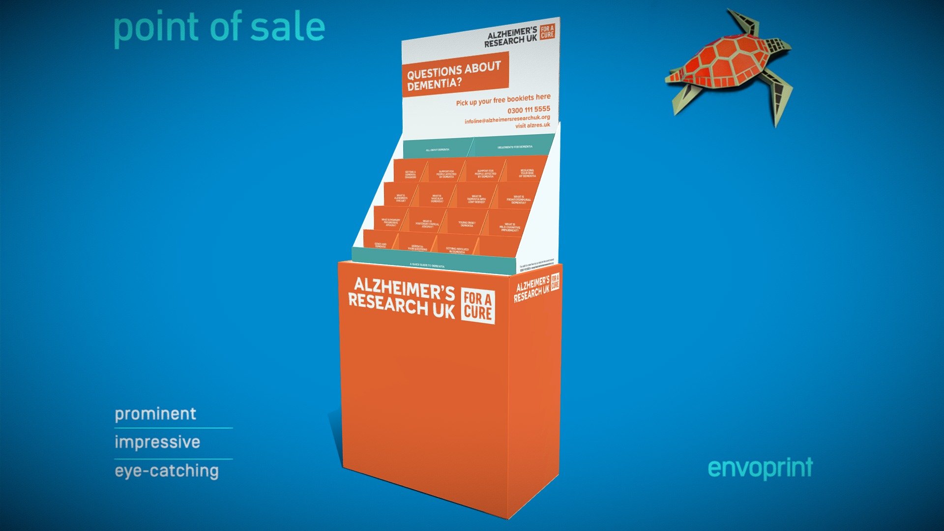 Alzheimer's UK Leaflet Display Unit New AW v3 - 3D model by envoprint ...