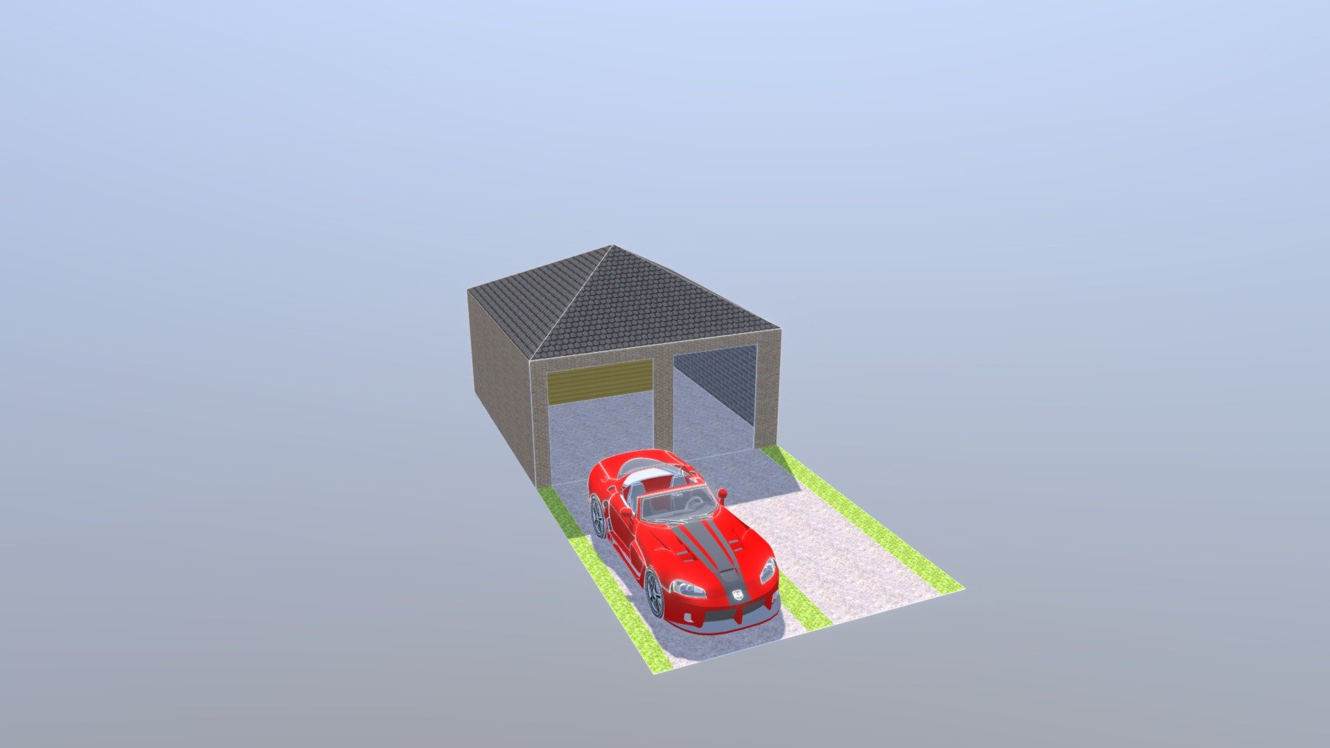 Garage - Download Free 3D model by tekkenblade [c5d92b2] - Sketchfab