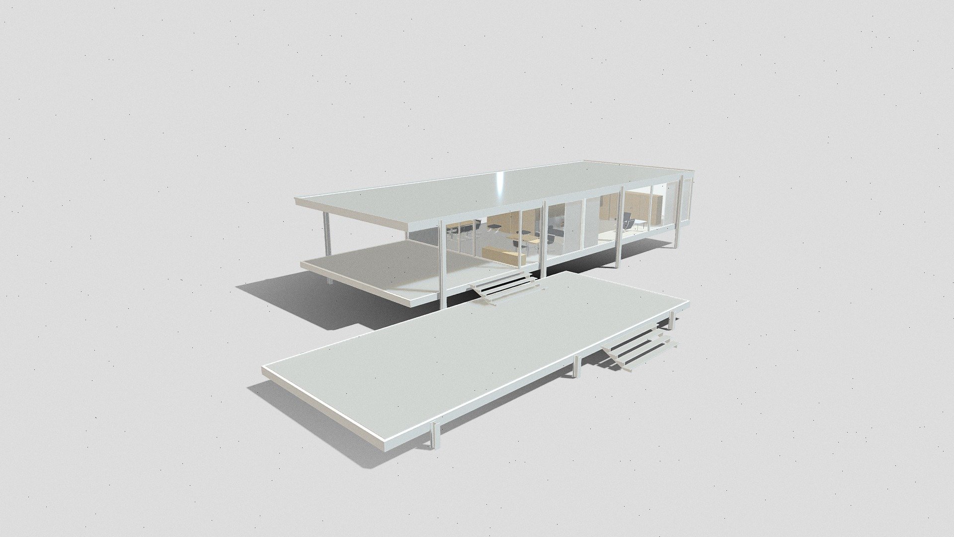 farnsworth - 3D model by livyohei [c5da5e2] - Sketchfab