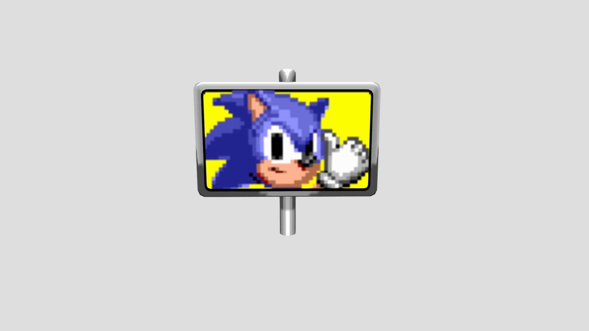 Sonic cd goal post - Download Free 3D model by Sonic plushie memes ...