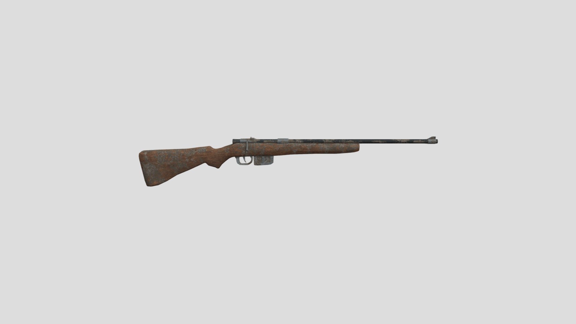Hunting Rifle - 3D model by manyakasia [c5dc09a] - Sketchfab