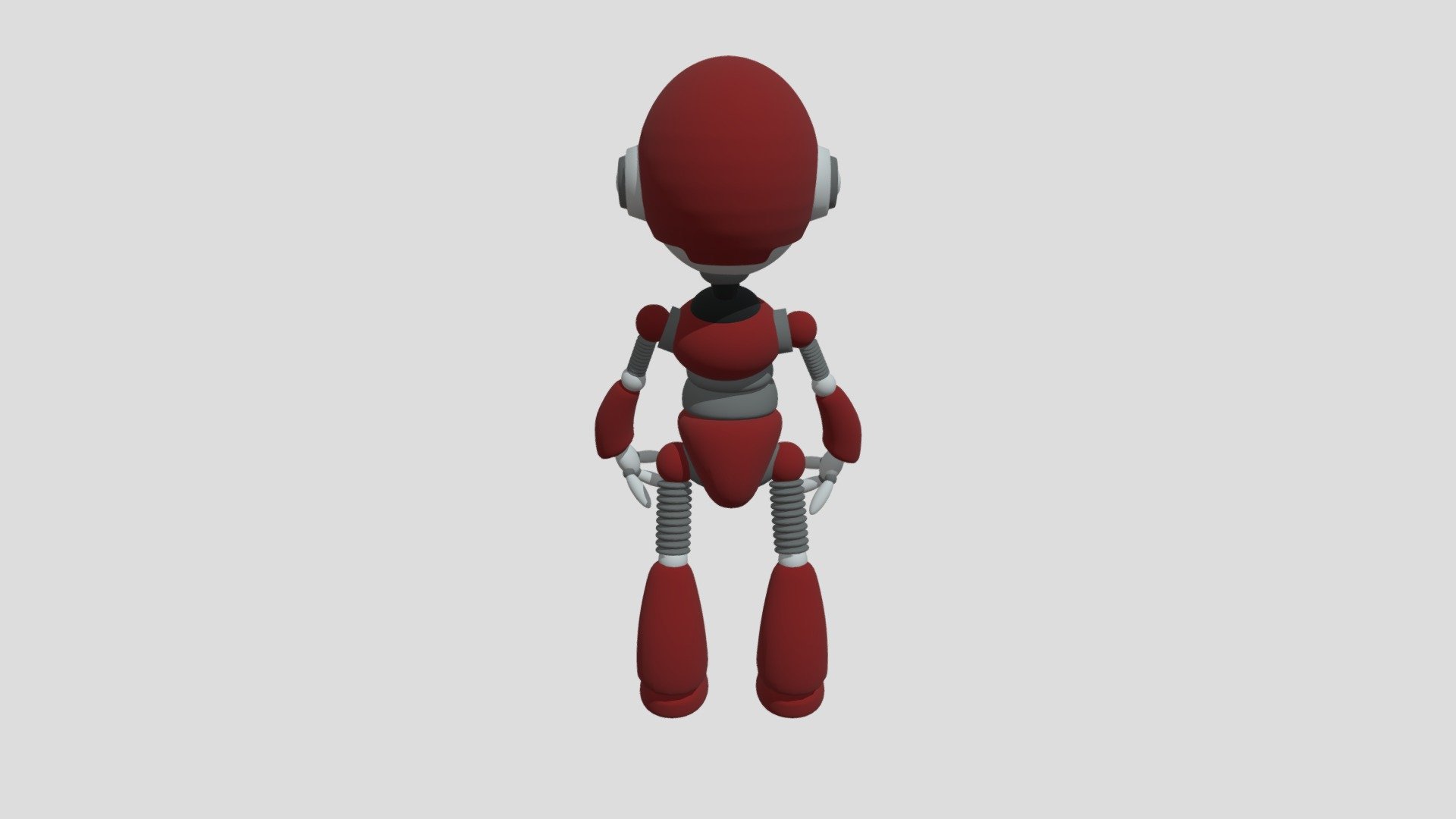 Robot Charlie - 3D model by Ssamireiart [c5dc555] - Sketchfab