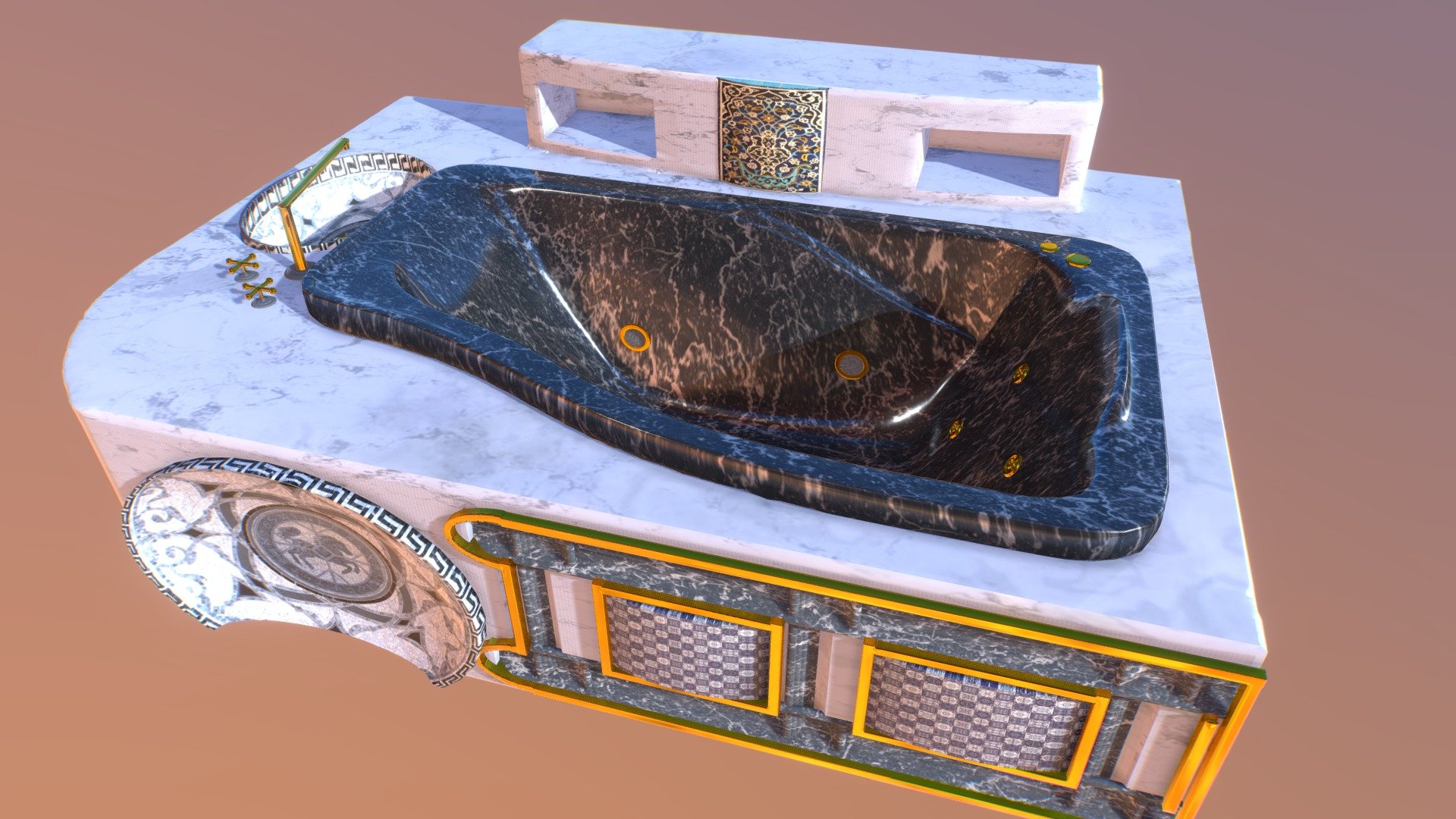 Bath - 3D model by Victor de la Fuente (@geniusgenius75) [c5df4eb ...