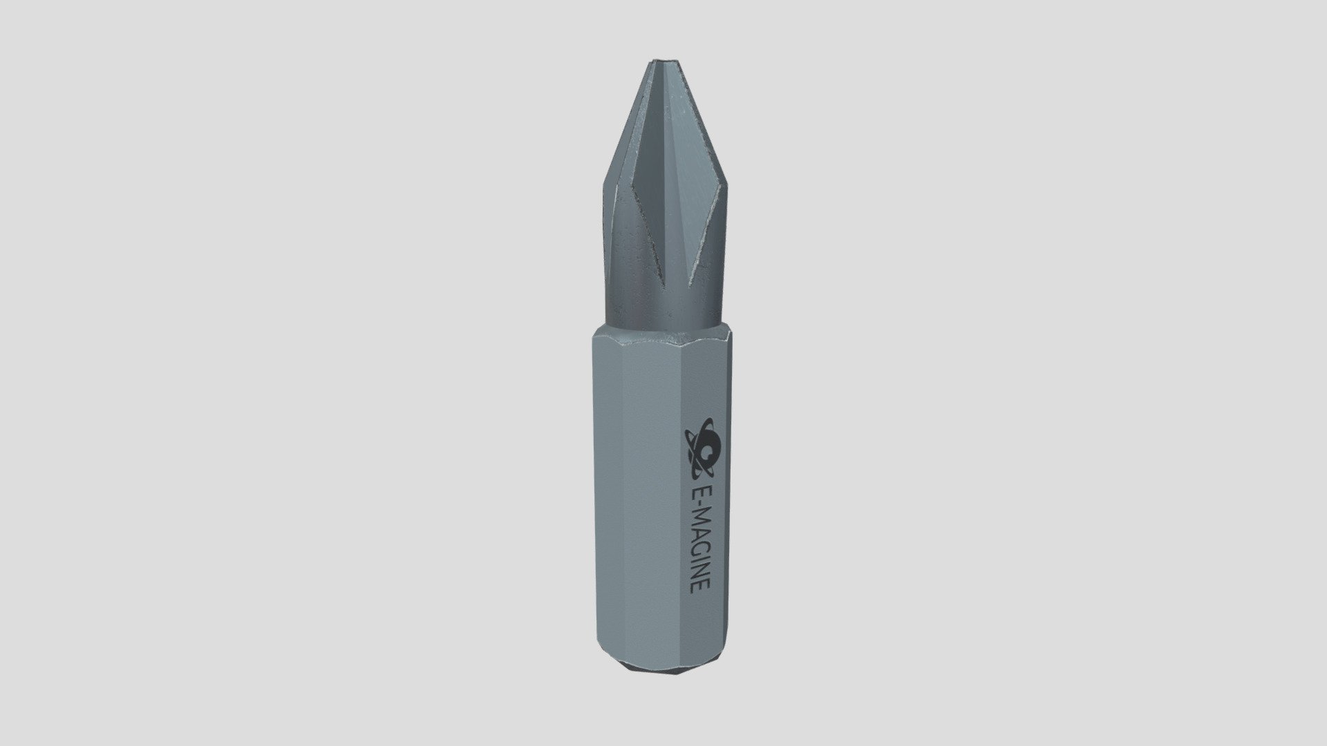 Screw Bit - 3D model by Hannah Kok (@MieneMijn) [c5dfa3c] - Sketchfab