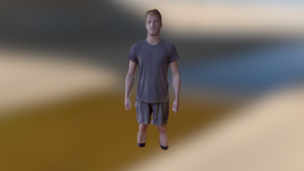 Patrick Standing Colorized - 3D model by kapow3d [c5dfb67] - Sketchfab