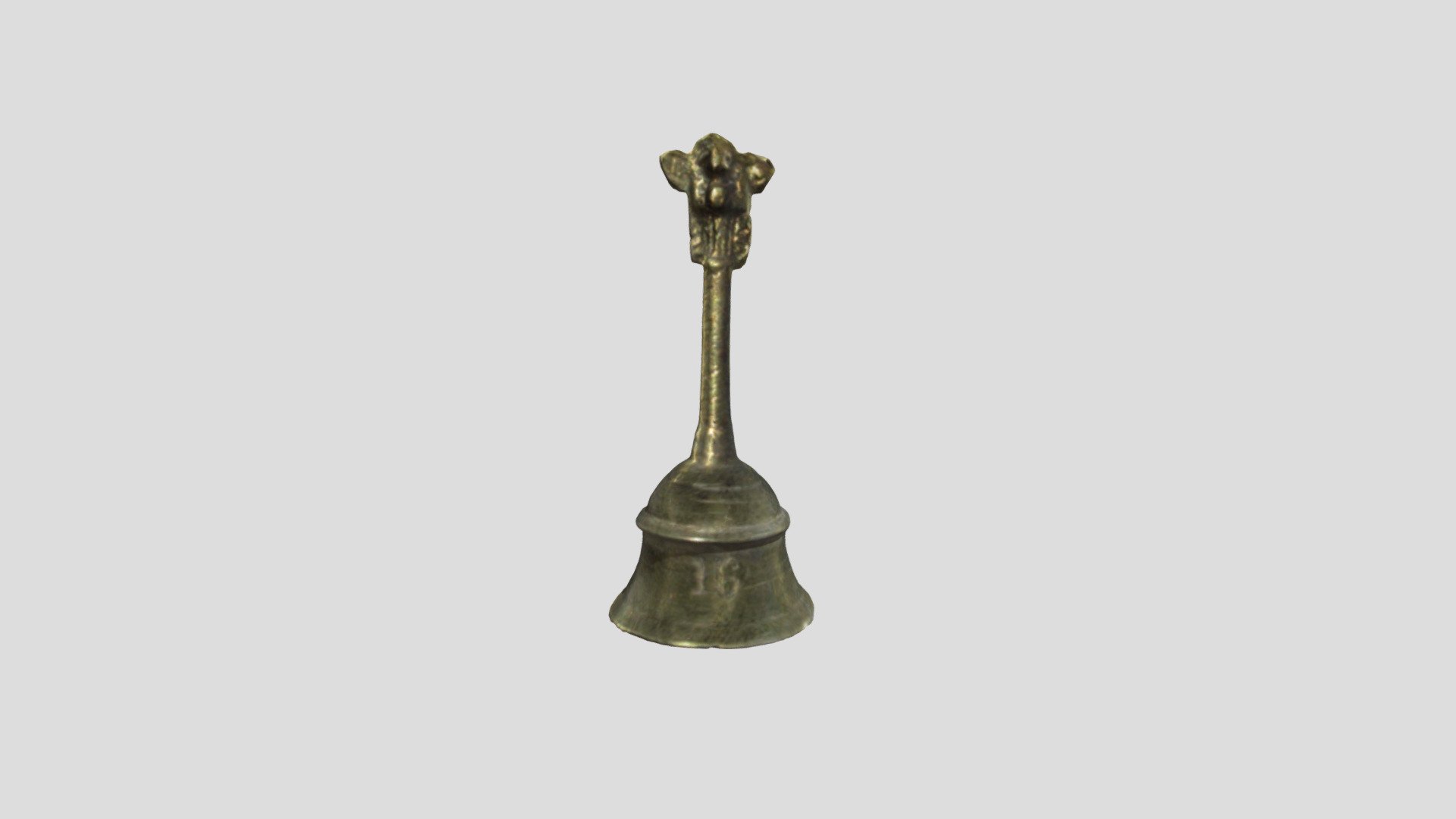 Pooja bell - 3D model by Aberdeen City Libraries ...