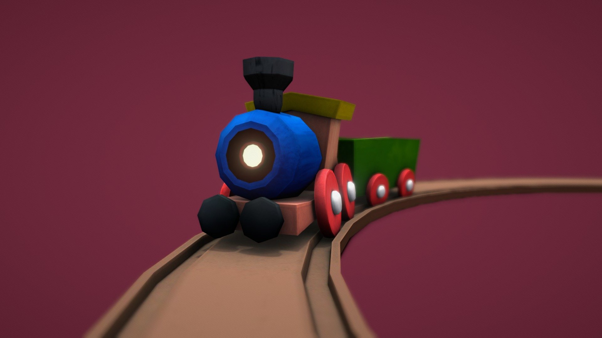 Train Set - 3December Challenge 2020 - Download Free 3D model by ...