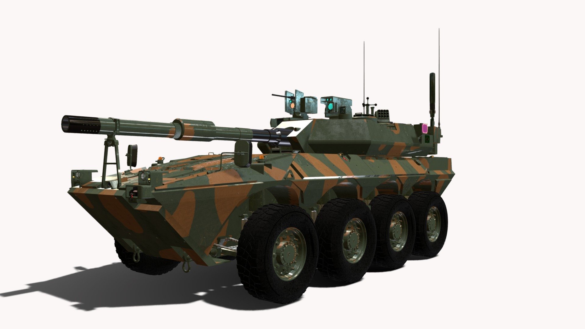 Centauro 2 anti-tanque Br - 3D model by LM3D (@lm9241221) [c5e1766 ...