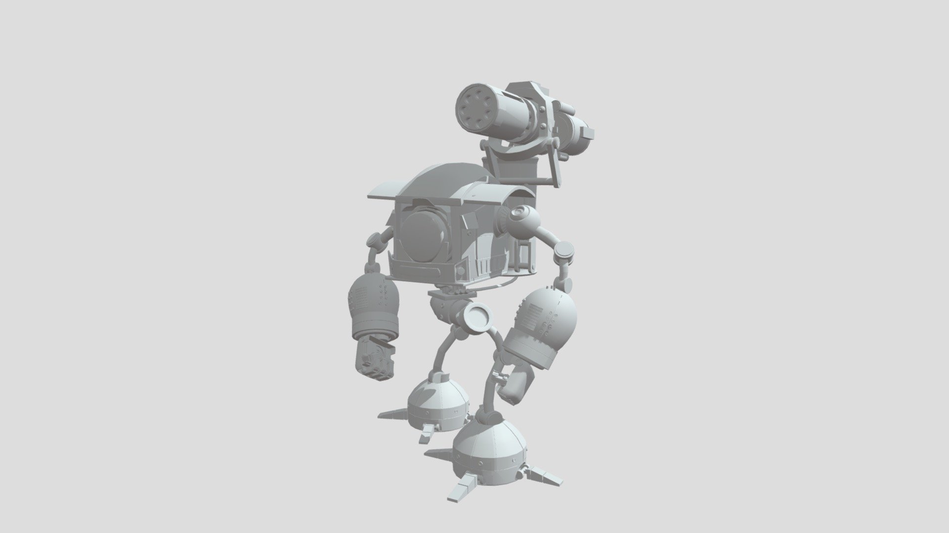Droid - 3D model by Karthik Praveen (@karthikpraveen) [c5e22d4] - Sketchfab