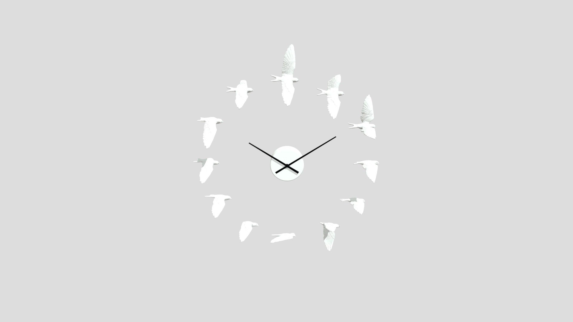 Swallow_X-Clock_10 - 3D model by Luxetera [c5e237e] - Sketchfab
