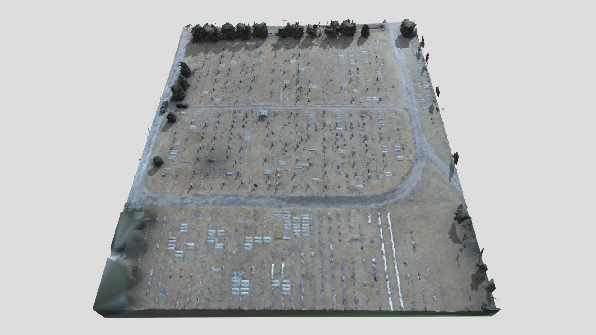 St. Francis Cemetery - 3D model by mabo1313 [c5e46ac] - Sketchfab