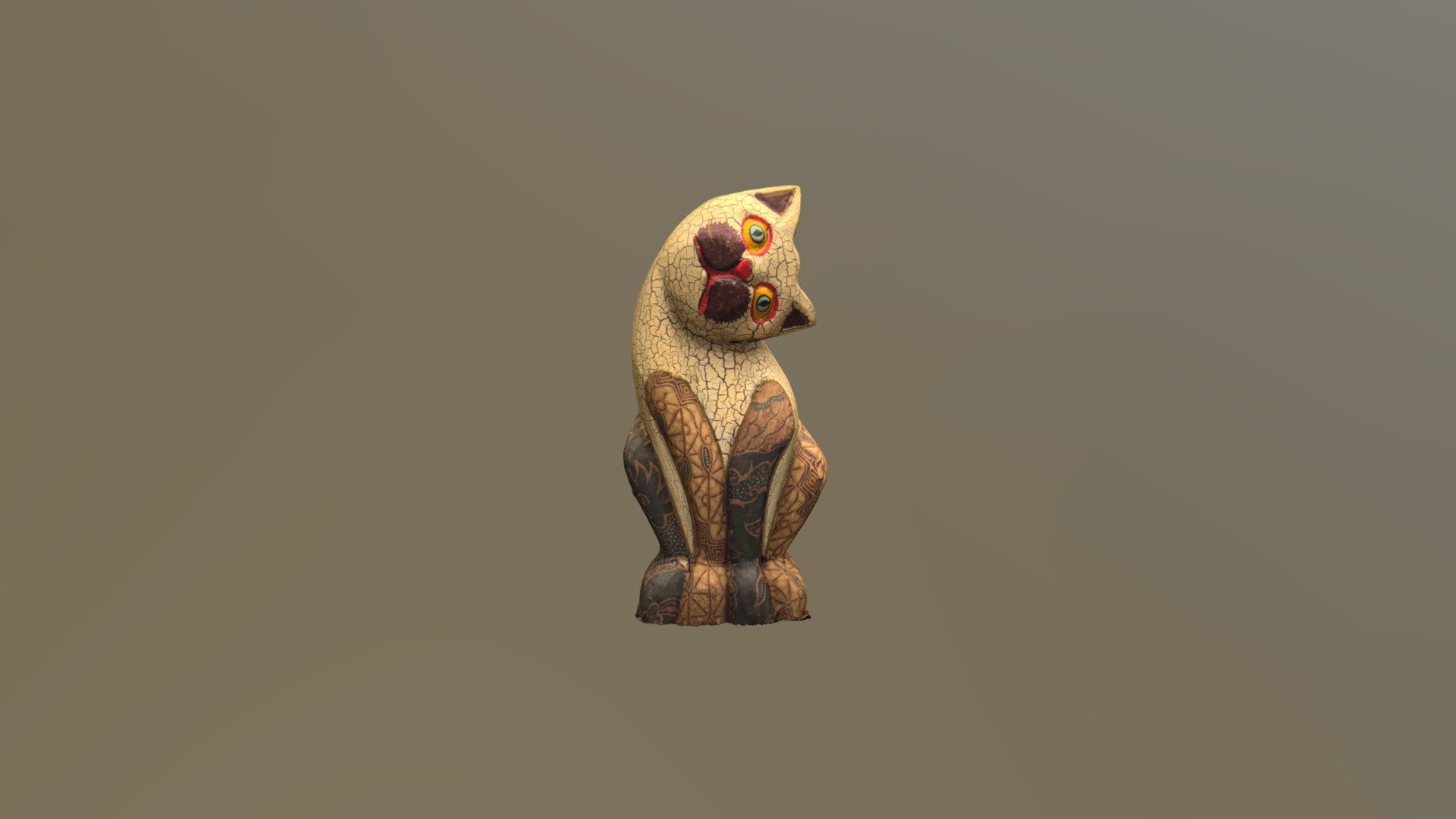 Wooden Cat - 3D model by Specimen 3D (@specimen3d) [c5e4790] - Sketchfab