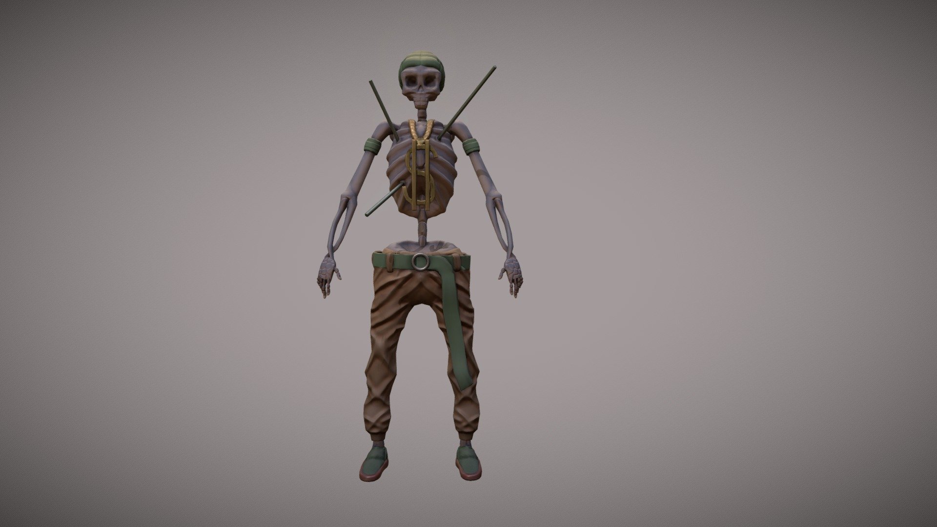 Dead_Skeleton_No_Pose - Download Free 3D model by Pinsmaille_Marik ...