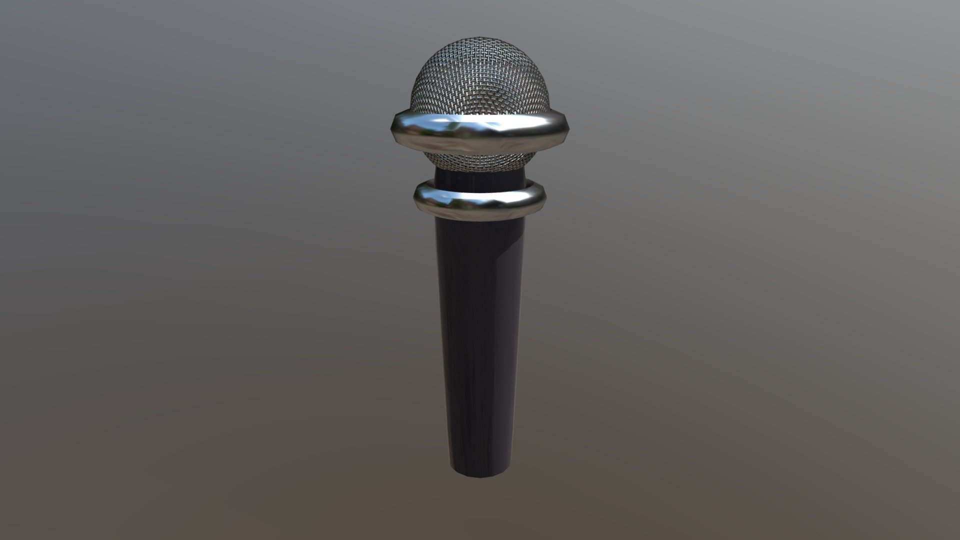Mic - 3D model by hwong [c5e7642] - Sketchfab