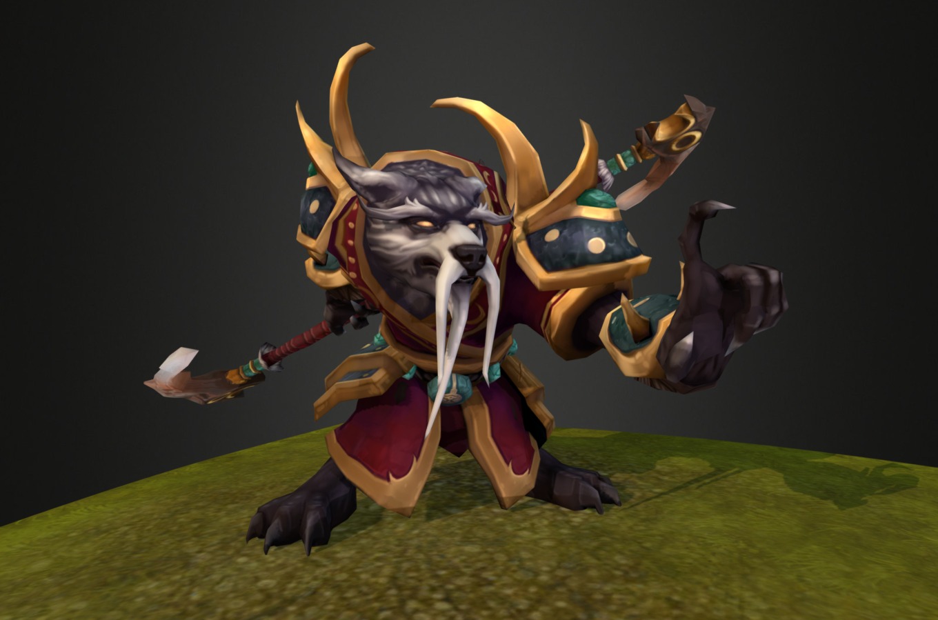 Wolf Chow Special Attack Animation - 3D model by Tom Schafer ...