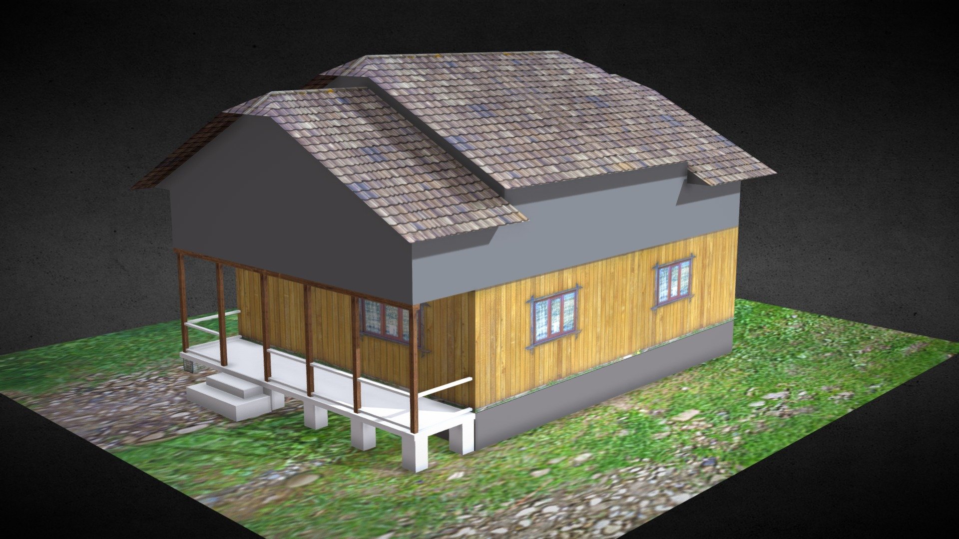 House - Download Free 3D model by verkhohlyad [c5e7d6c] - Sketchfab